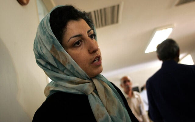 Iran 'violently' arrested Nobel-prize winning activist Narges Mohammadi ...