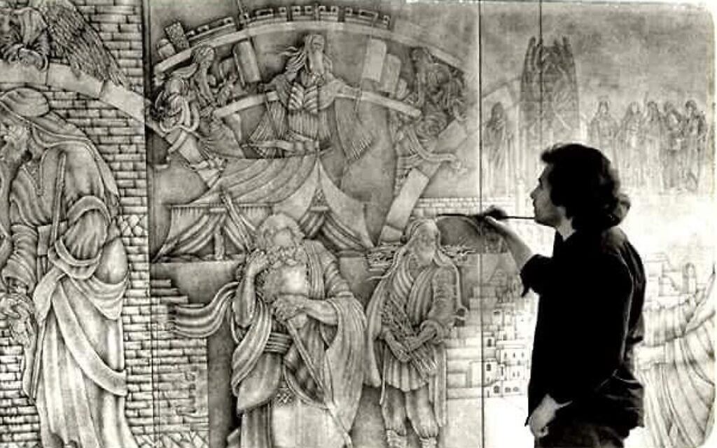 A Chilean-Jewish artist strives to capture the entire Torah in massive ...