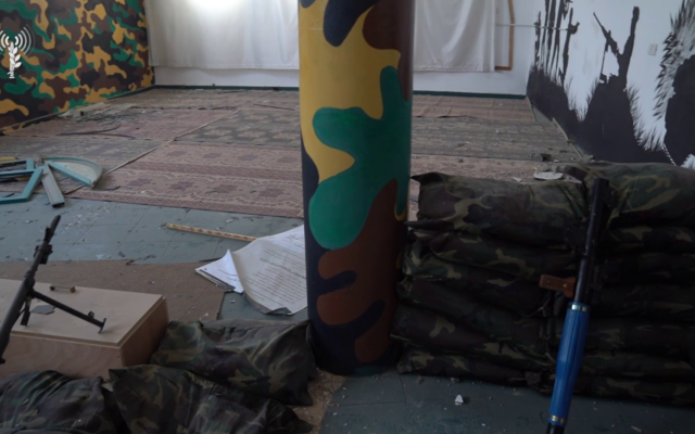 Army says it found Hamas training site inside a mosque in northern Gaza ...
