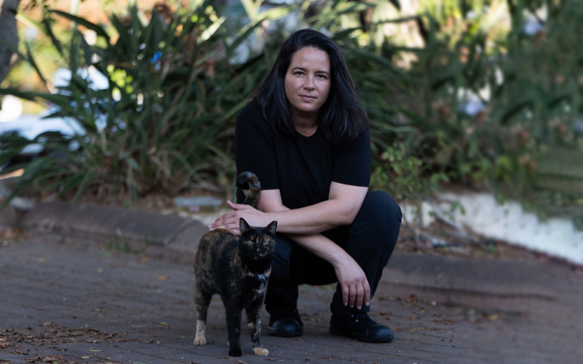 Uprooted: Hadas Lahav, 40, from the northern moshav of Shtula. This is ...