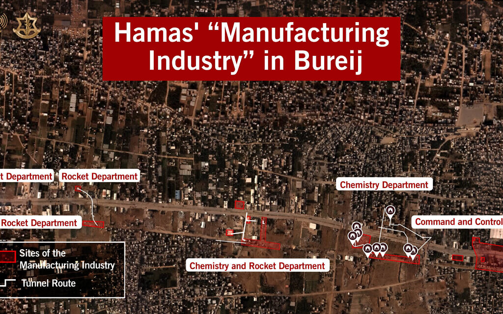 IDF says it finished razing Hamas's main weapon manufacturing ...