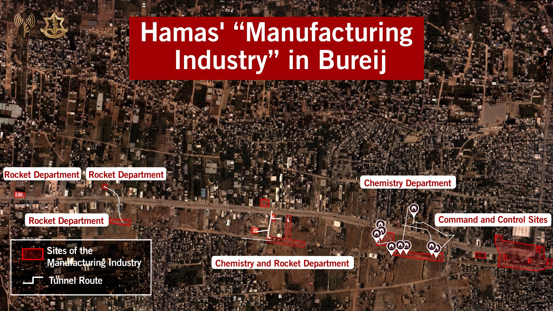 IDF says it finished razing Hamas's main weapon manufacturing ...