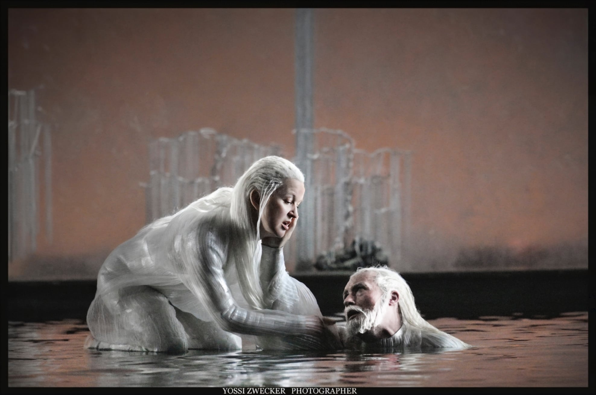 Show goes on at Israeli Opera with stage transformed into magical lake ...