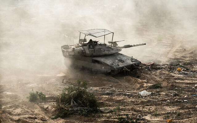 IDF says tank shell fired at Gaza target accidentally hit southern ...