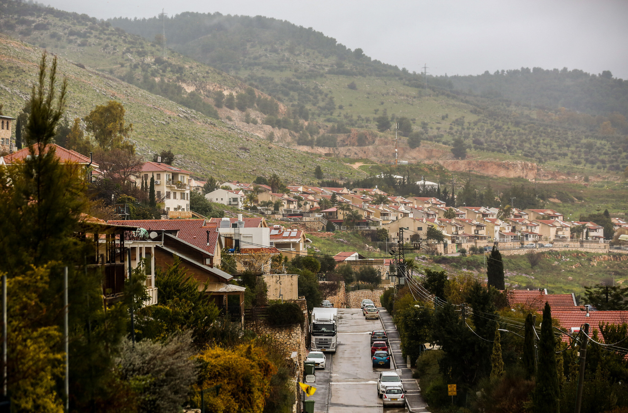 Uprooted: Brit Gilad, 38, from Kibbutz Tzivon near Lebanon. This is her ...