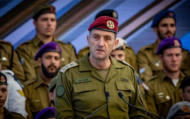 Report: Halevi met with senior generals of Arab countries in Bahrain ...
