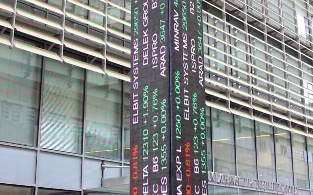 Shares on Tel Aviv Stock Exchange plunge amid Iran conflict with Iran ...