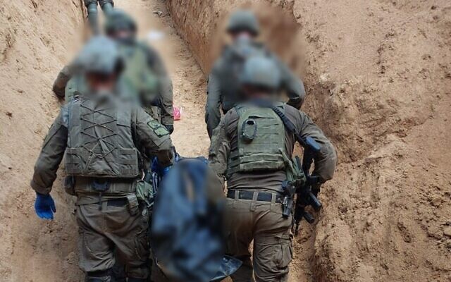 Shin Bet releases images from operation to recover hostages' bodies in ...