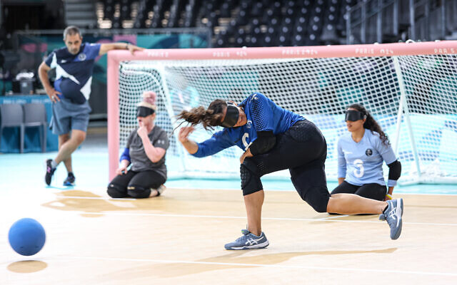 Israel's goalball team beats Brazil 8:4 in opening match at Paralympics ...