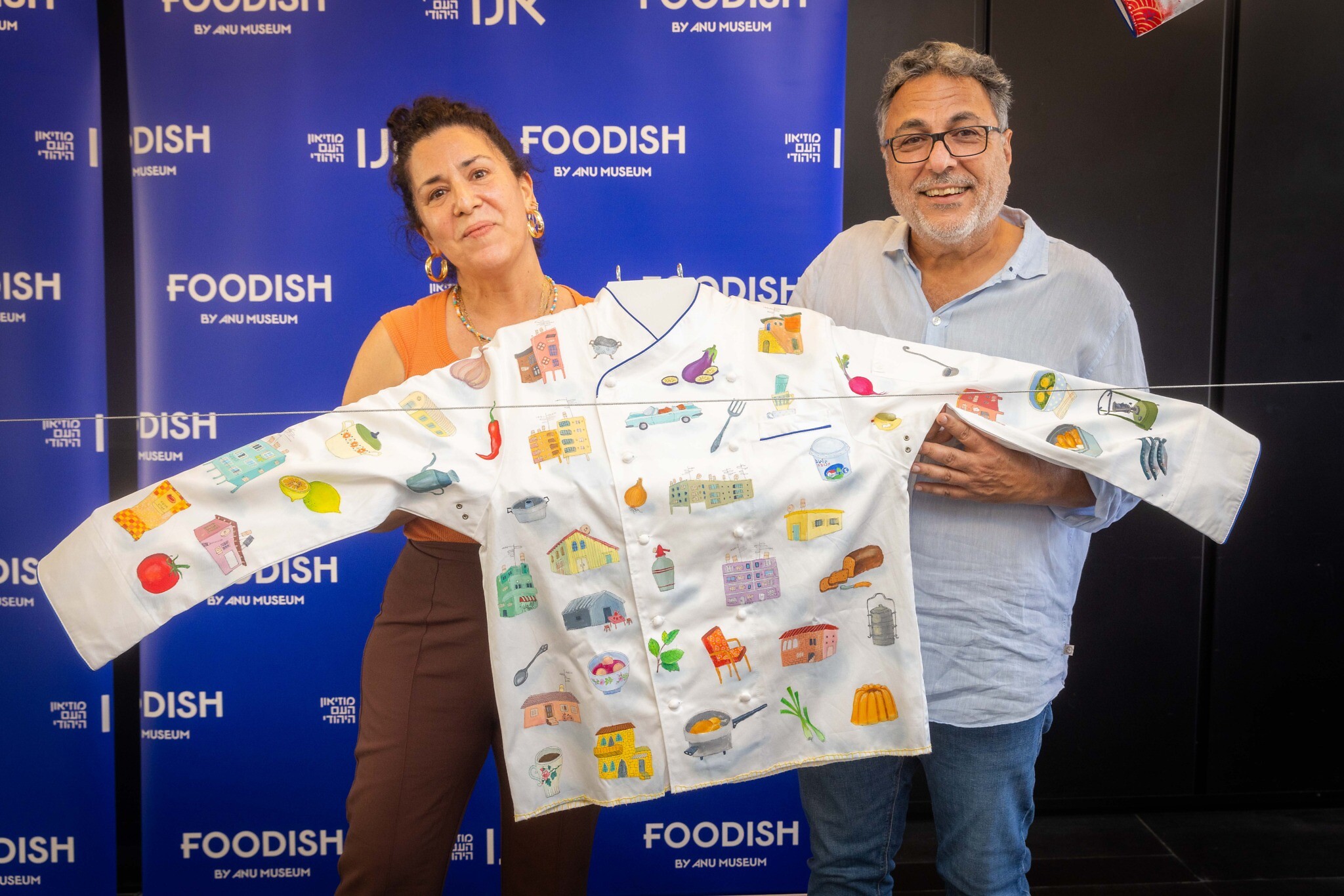 Chef jackets become art at pop-up exhibit benefiting the displaced ...