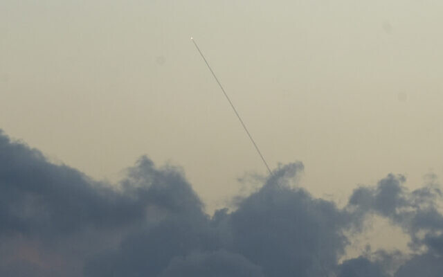IDF says 85 rockets launched in morning barrage targeting Haifa area ...
