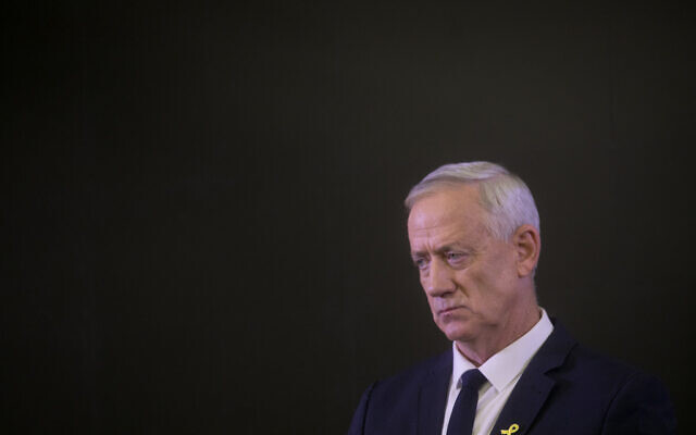 Gantz hails Trump as 'true friend of Israel' | The Times of Israel