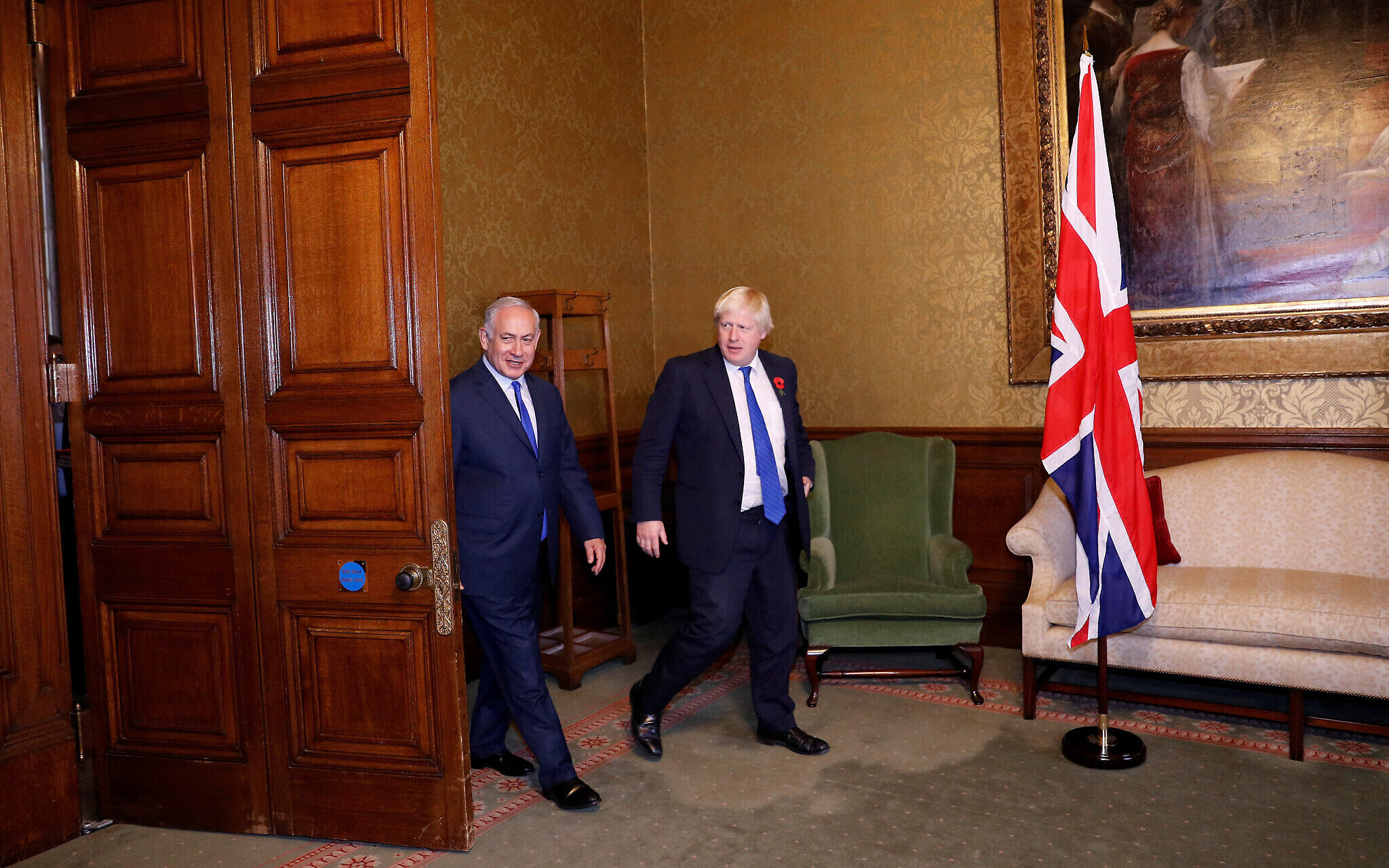 Boris Johnson hints Netanyahu left a listening device in his bathroom ...