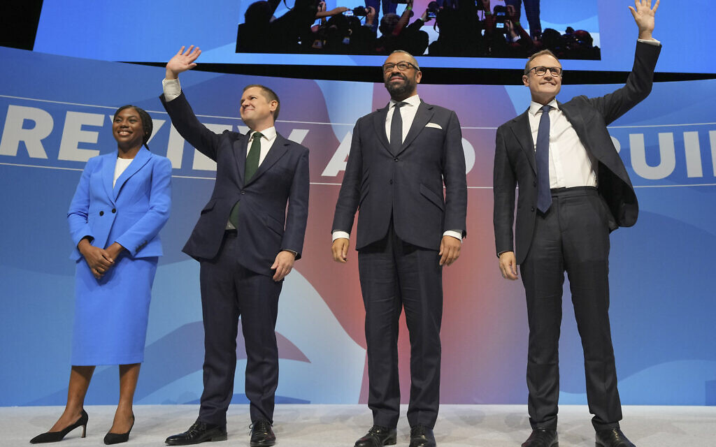 Hopeful for UK's Conservative Party leadership runs on a firmly pro ...