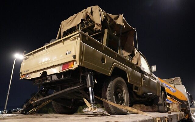 Police bust duo who stole captured Hezbollah rocket launcher truck from ...