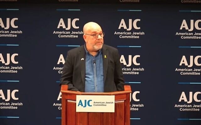 At AJC Oct. 7 event, father of hostage blasts Netanyahu's handling of ...
