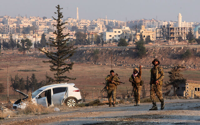 Syrian rebels say they reached Aleppo's center in lightening sweep ...