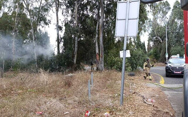 Suspected drone from Lebanon crashes in northern Israel, sparks brush ...