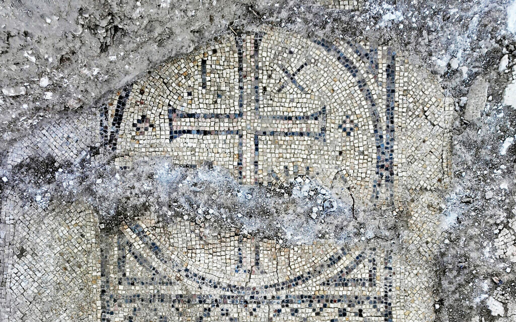 Byzantine monastery with Bible-quoting mosaic floor unearthed in ...