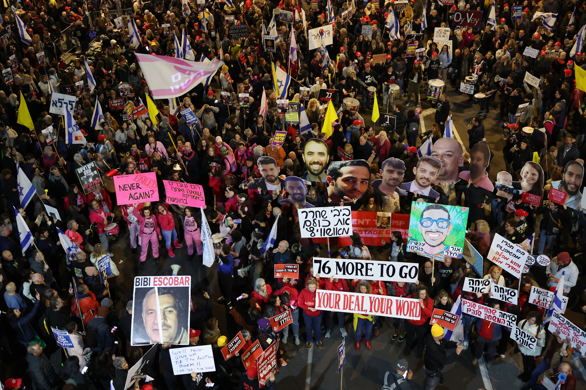 Hostages' families call for all-in-one release after 3 captives return ...