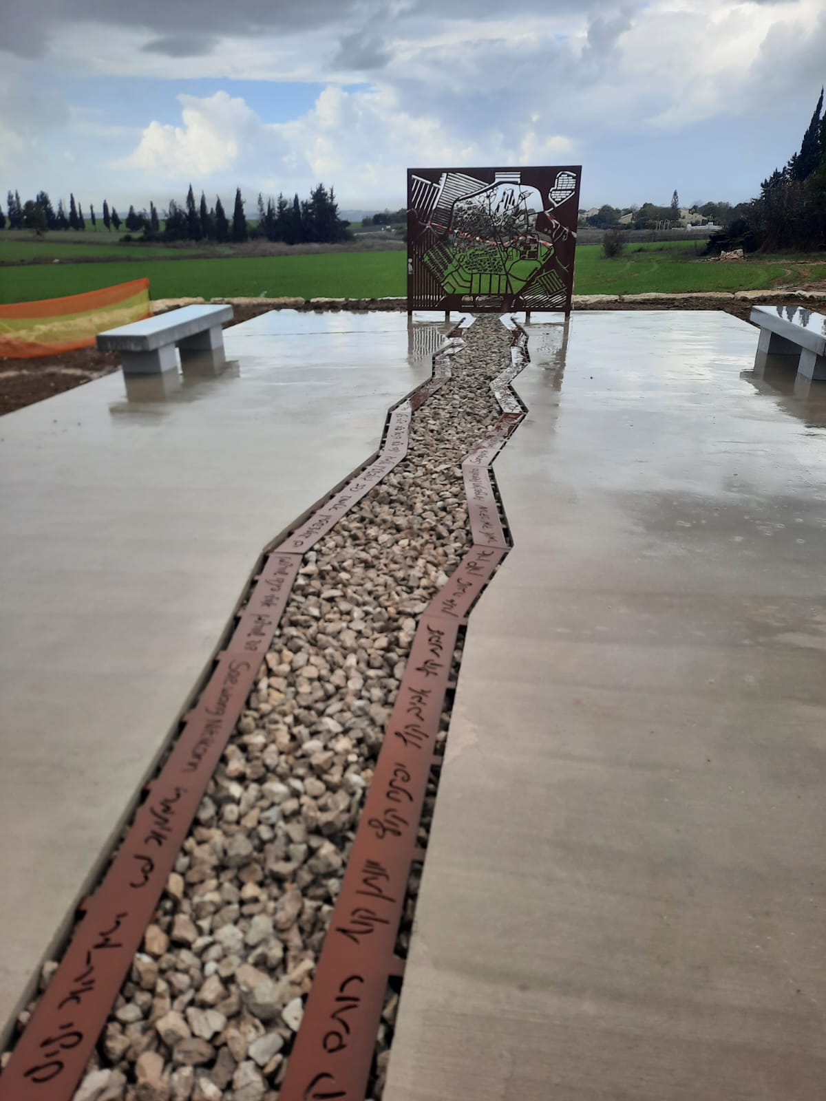 Kfar Aza Oct. 7 memorial forms unforeseen stop on trail envisioned by ...