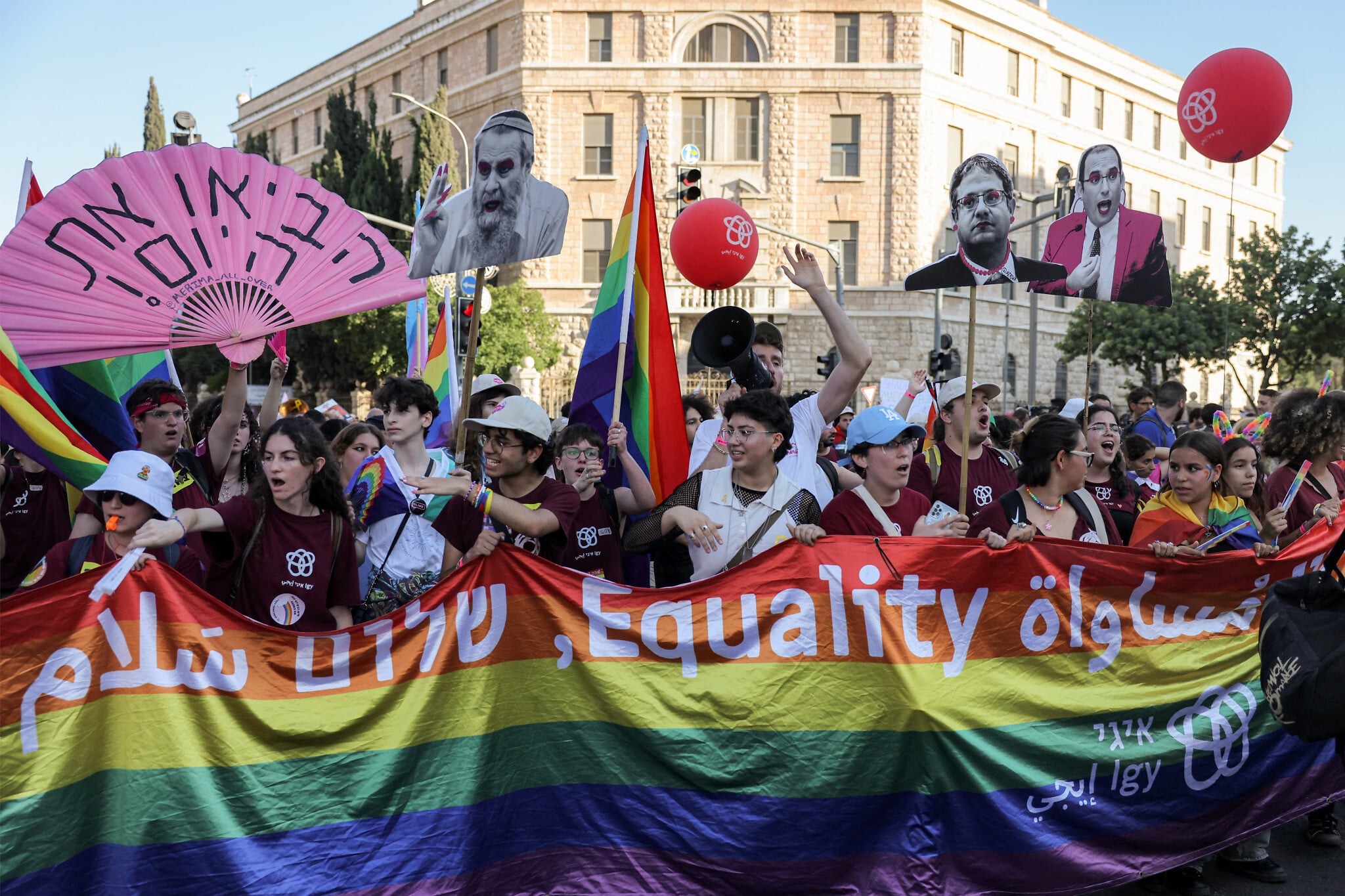 Thousands march in Jerusalem Pride Parade, mark decade since deadly ...