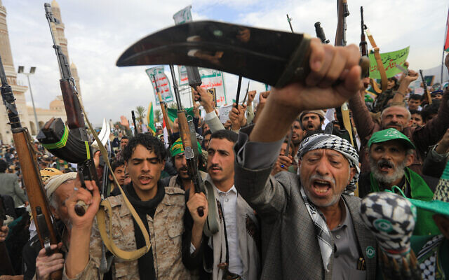Houthi missile fired at Israel overnight fell short | The Times of Israel