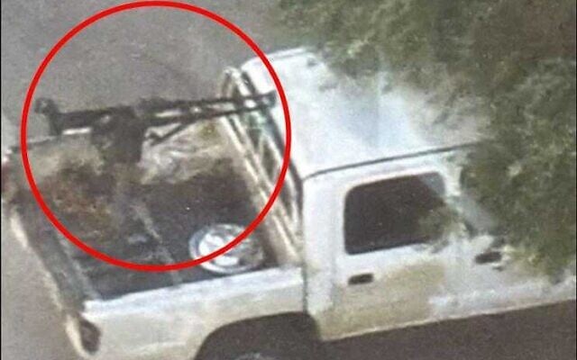 IDF carries out drone strike on pickup truck with mounted machine gun ...