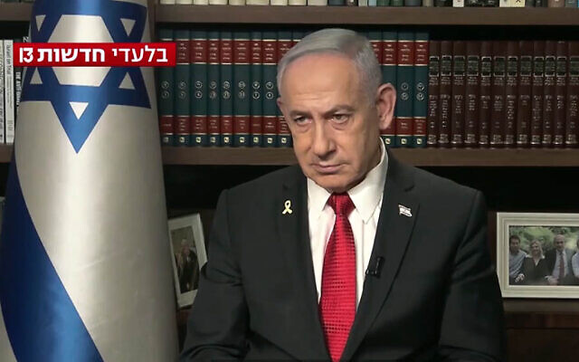 In rare Israeli interview, PM rejects 'malicious' claim he's needlessly ...