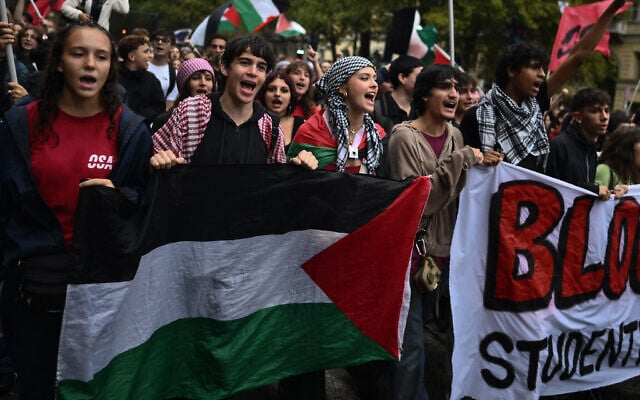 Anti-Israel protesters rally across Italy after unions call to ...