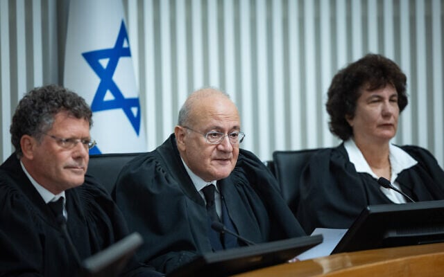 Ex-Supreme Court justice Elron said to believe judges will nix Knesset ...