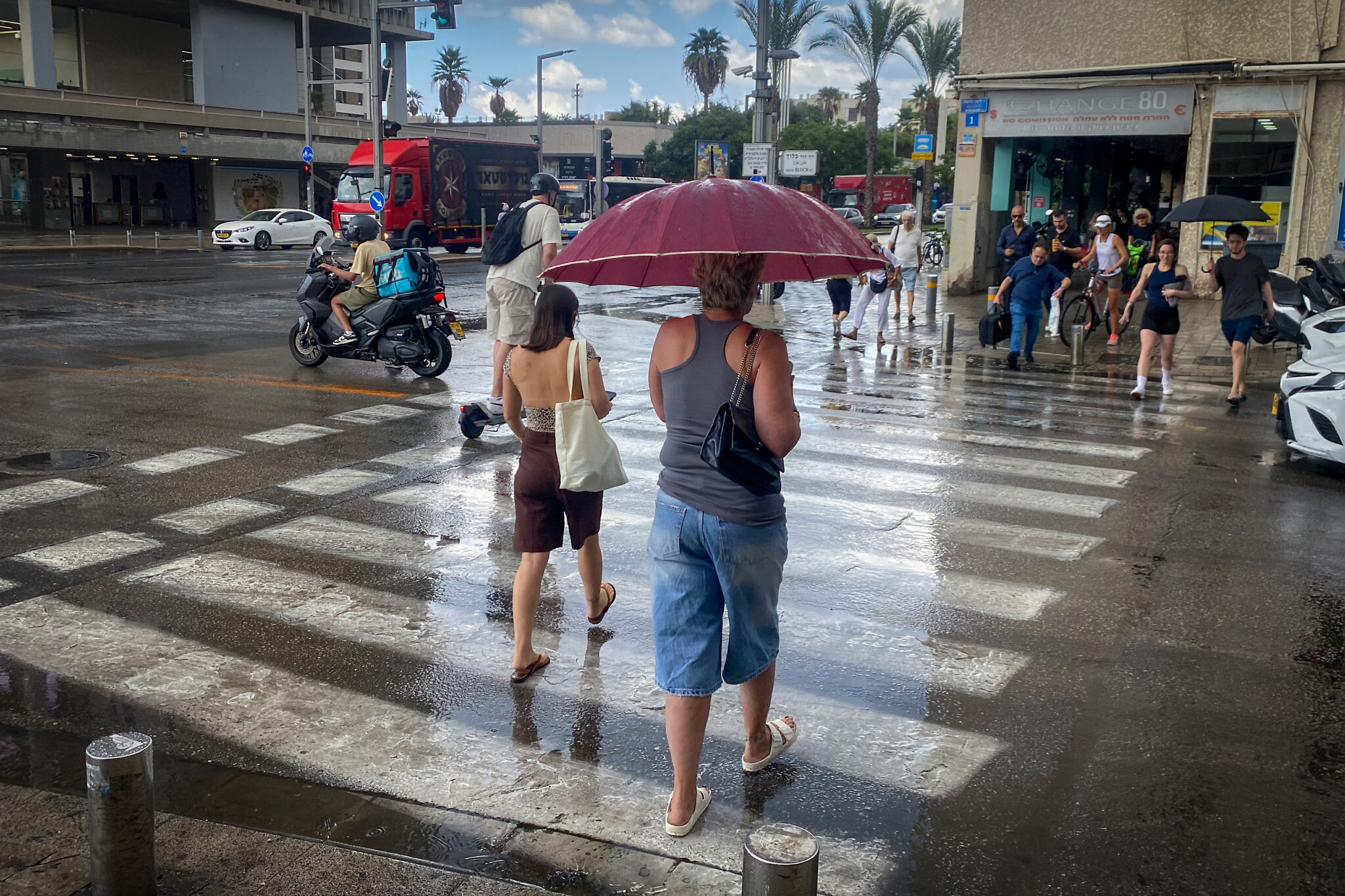 Record rainfall douses north, washing away 24-hour September record set ...