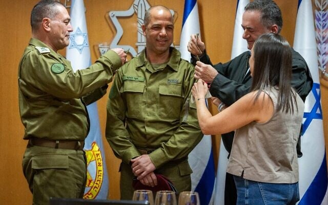 Former IDF commander of West Bank division promoted ahead of entry into ...
