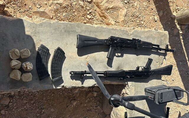 IDF thwarts attempt to smuggle weapons from Egypt using drone | The ...