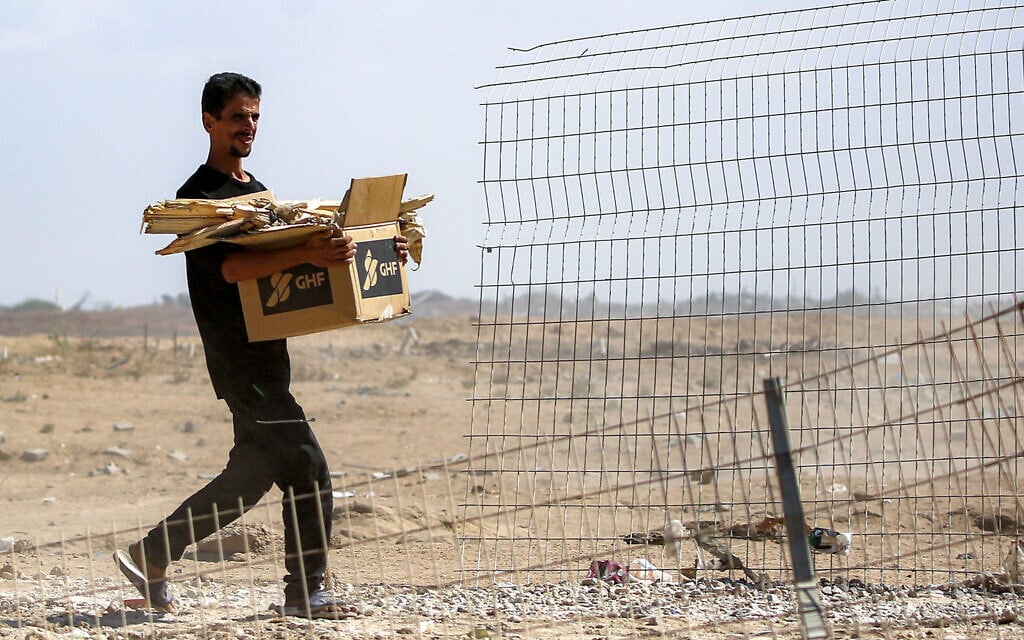 Gaza deal’s secret humanitarian annex omits GHF, which isn't poised for ...