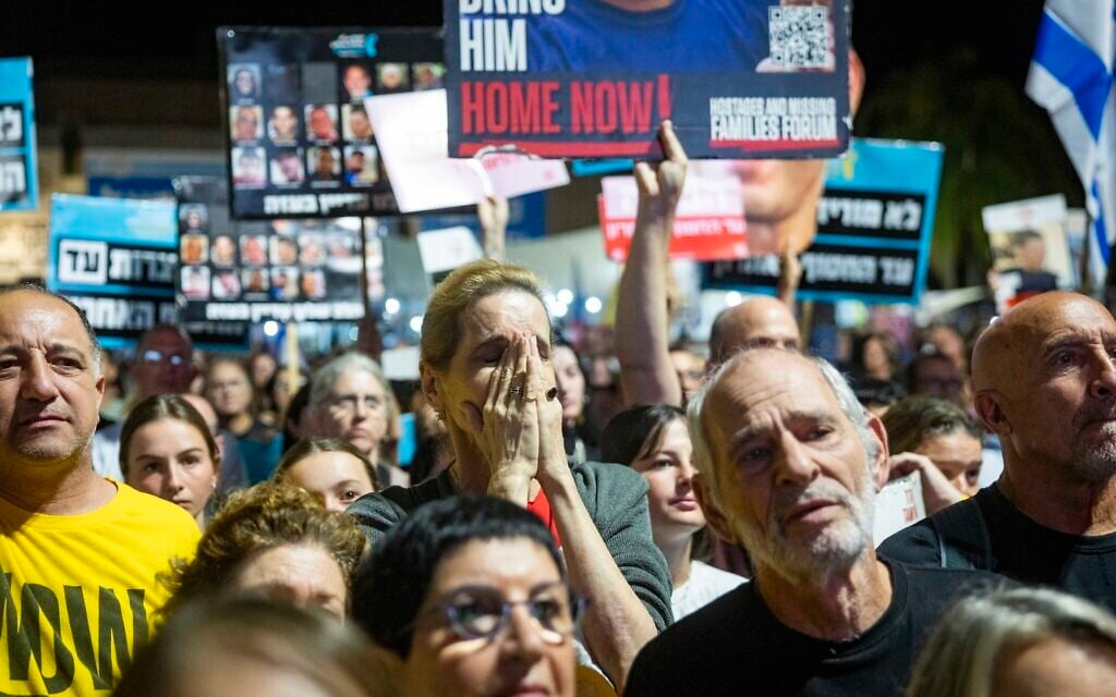 'Our fight isn't over': Hostages Square rally shows Israel's ...