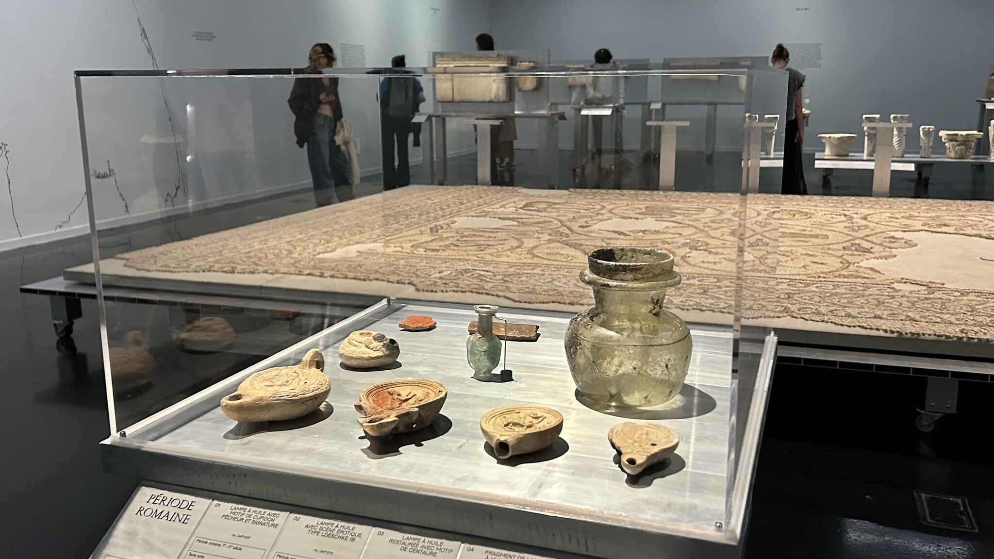 Paris display shows Gaza's imperiled heritage via artifacts exiled ...