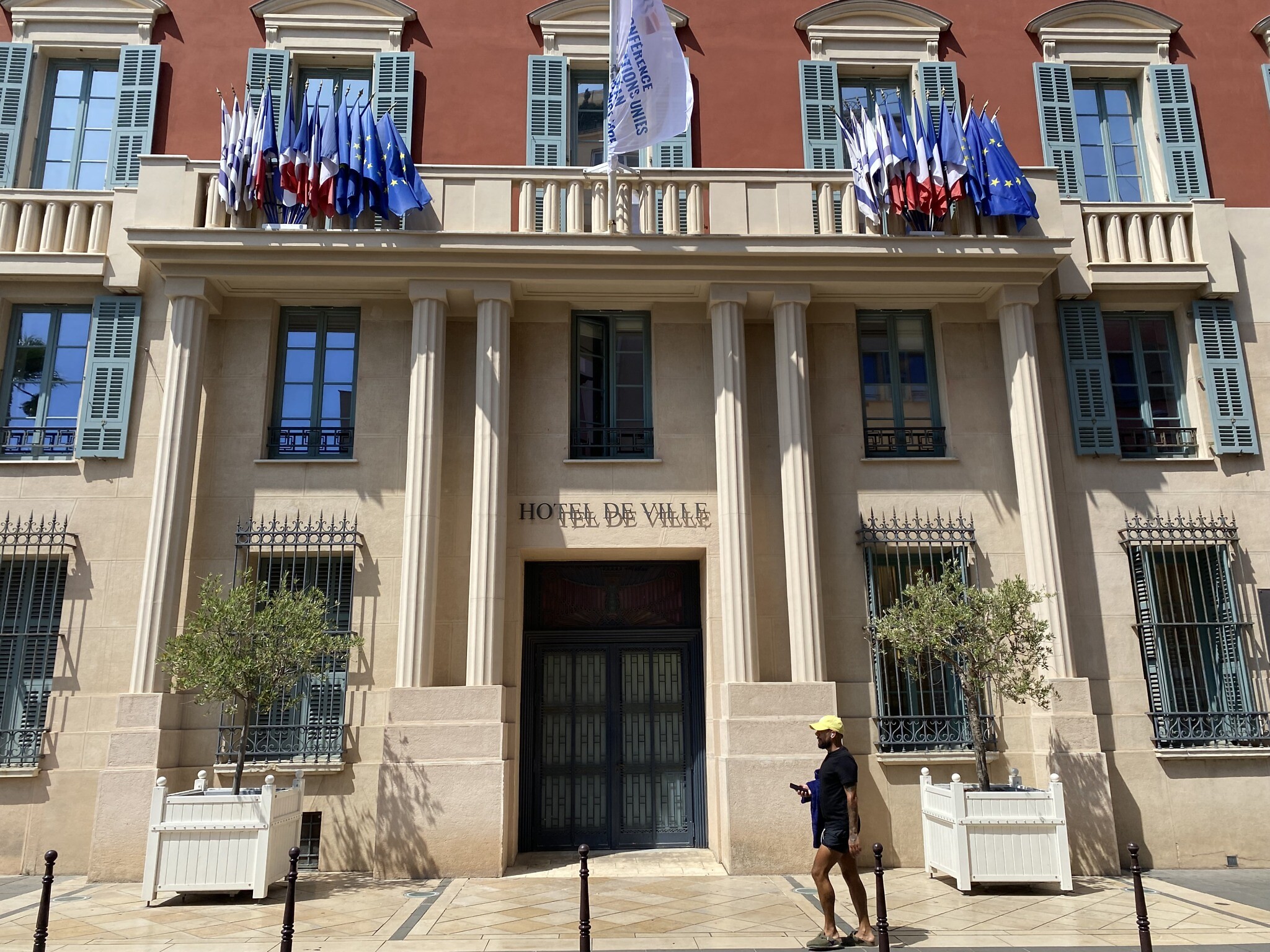 Meet the French mayor who hung Israeli flags and a hostage banner on ...