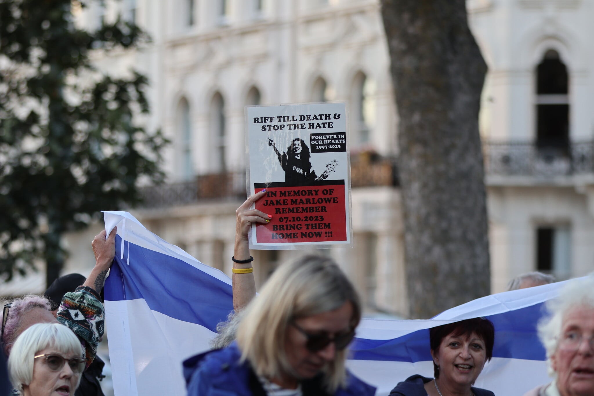 In the UK's 'most progressive' town, a memorial to Oct. 7 victims is ...