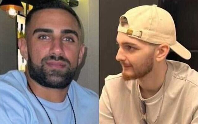 Freed hostages Segev Kalfon, Bar Kuperstein released from hospital ...