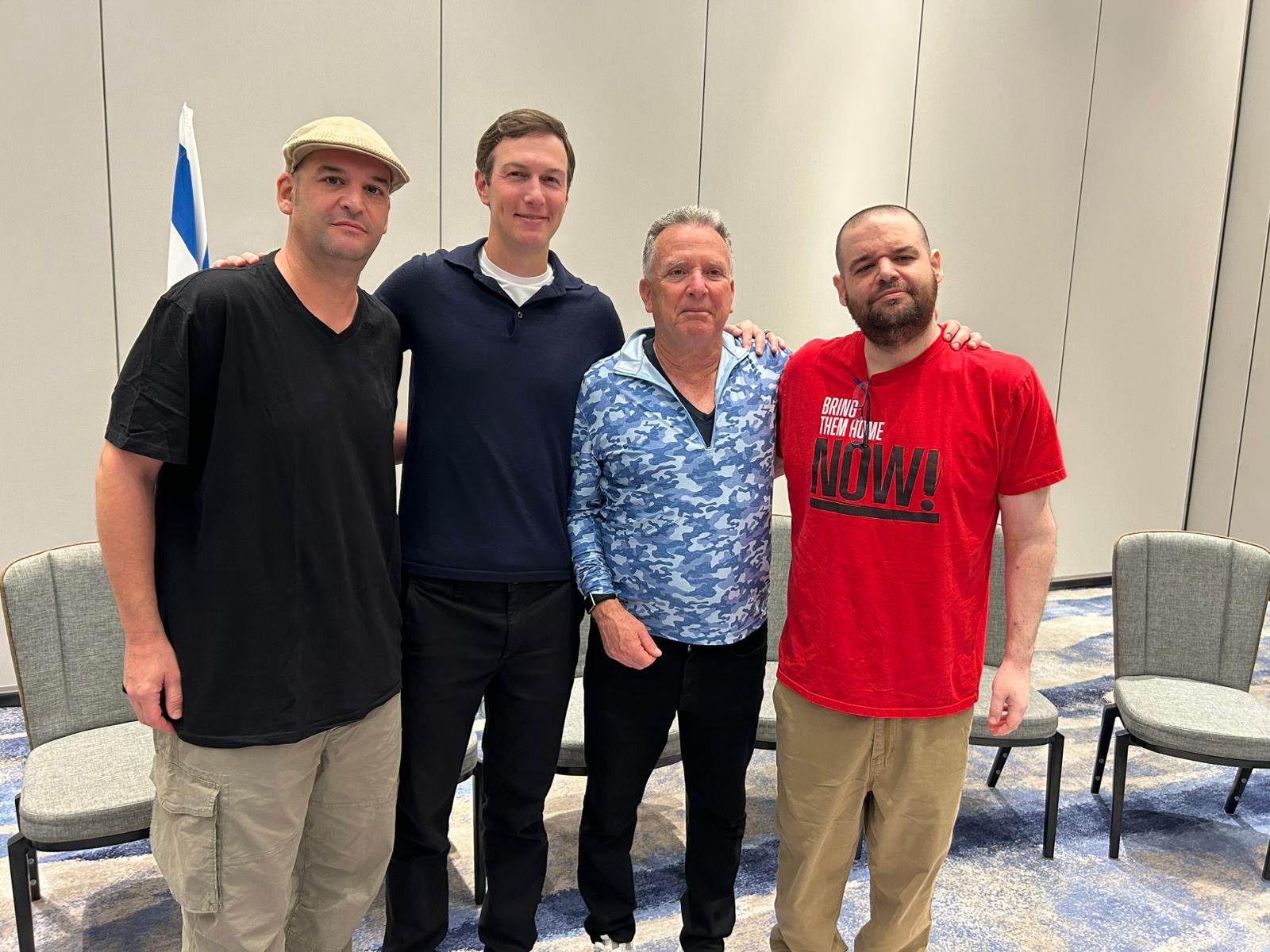 Smiles, hugs abound as Witkoff and Kushner meet with released hostages ...