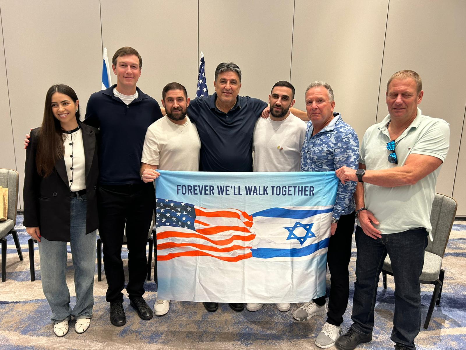 Smiles, hugs abound as Witkoff and Kushner meet with released hostages ...