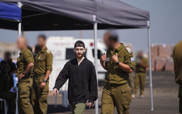 Freed hostage Bar Kuperstein: Captors beat us and ‘said it was because ...