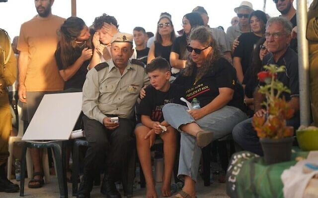 Slain hostage Tal Haimi laid to rest, some 2 years after wife ...