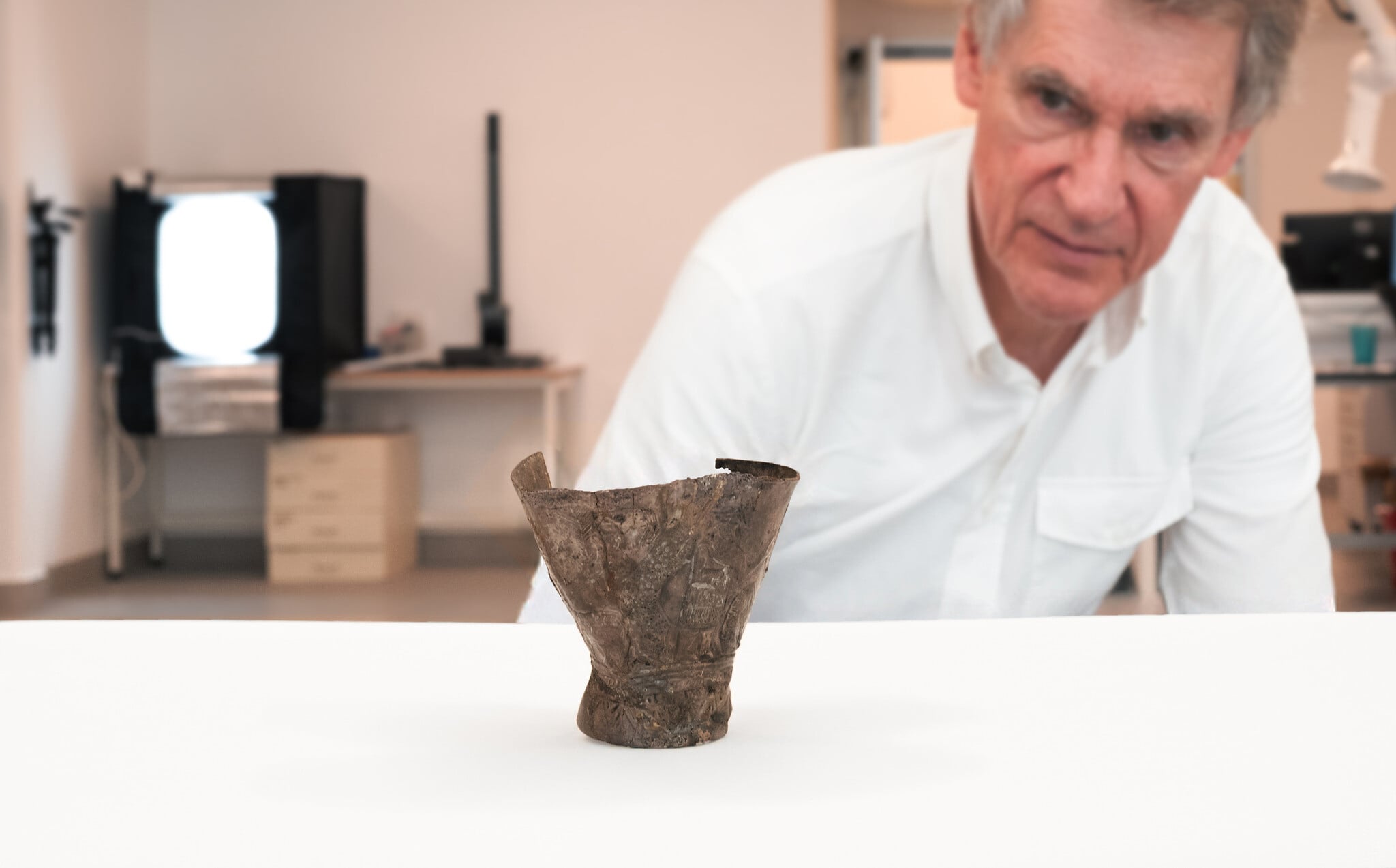 Study: 4,300-year-old cup with oldest depiction of Creation features a ...
