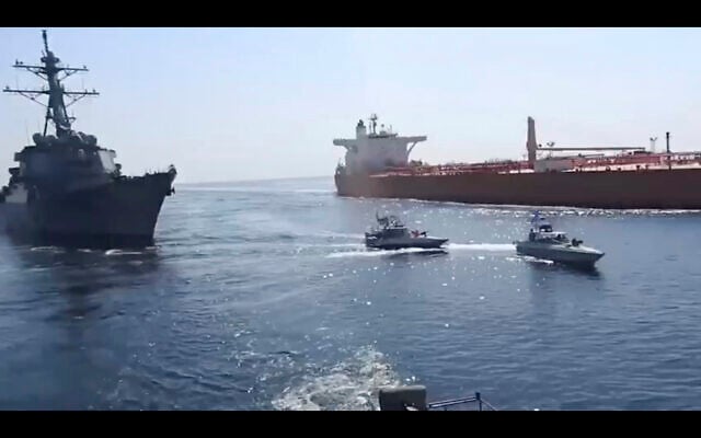 US official says Iran seized oil tanker in Strait of Hormuz | The Times ...