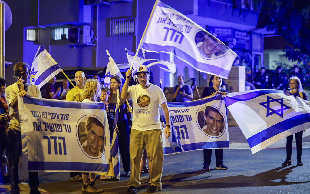 Nov. 8: At Hostages Square, recently freed captives declare 'it’s time ...