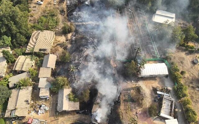 Additional firefighting squads deployed to Ein Vered as blaze spreads ...