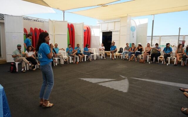 Riding the waves, Gaza border survivors meet fears head on by learning ...