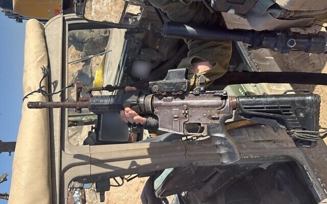 IDF finds fallen officer Daniel Perez’s assault rifle in booby-trapped ...